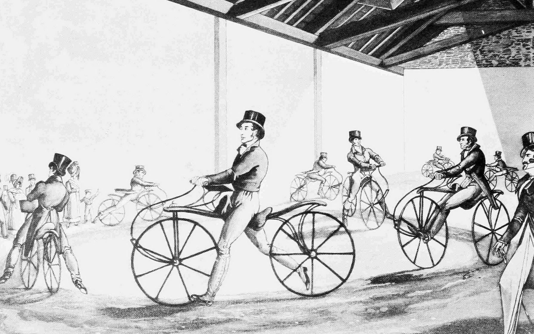 Inventing the Bicycle, Part 2: Velocipede Fever (1817 to 1820) – The ...