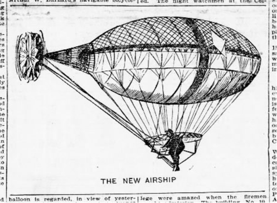 Bicycle History: The Sky-Cycle, the World’s First Flying Bicycle – The ...