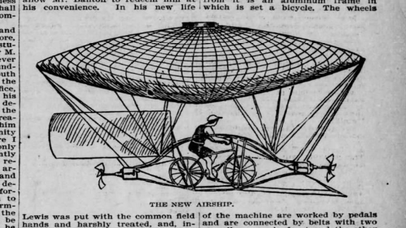 Bicycle History: The Sky-Cycle, the World’s First Flying Bicycle – The ...